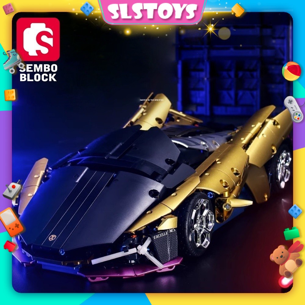 Sembo Block Technique Sports Car Techniaue Series Racing Transport ...