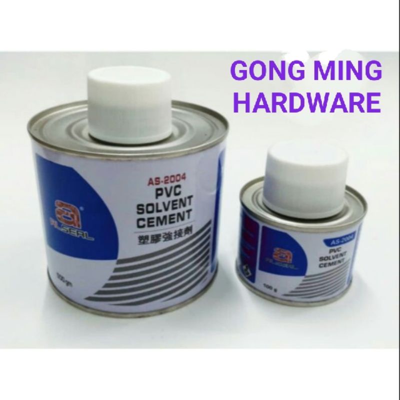 ALSERL Solvent Cement Gum PVC Pipe Glue 100ml 150g | Shopee Malaysia
