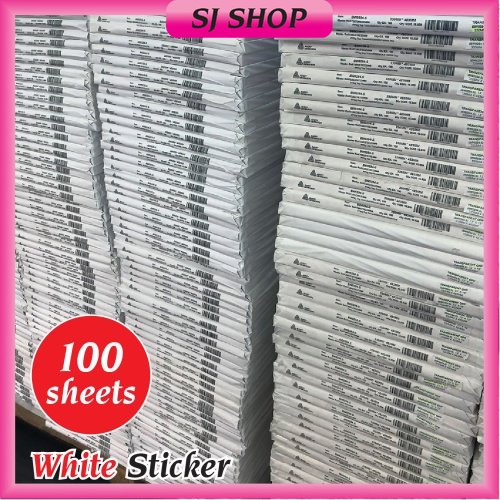 A3+ White Sticker 12x18 13x19 | Fasson Simili Matte 100pcs | Sticker ...