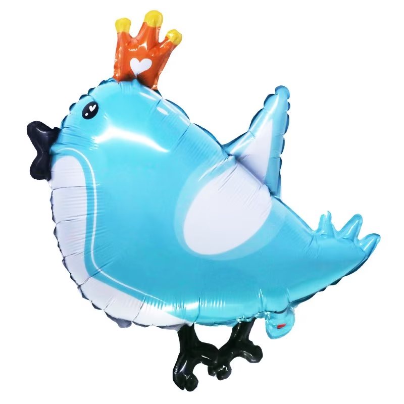 New Style 1 Piece Jungle Animal Woodpecker Foil Balloons Bird Birthday ...