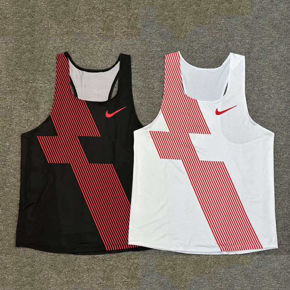 Quick Dry Men Running Singlet Top Sleeveless Singlet Elastic Sport ...