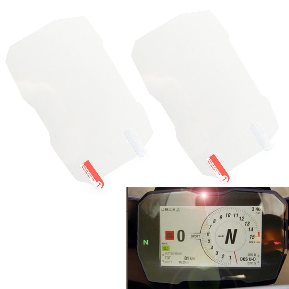 Motorbike Speedometer Scratch Protection Film Screen Protector For ...