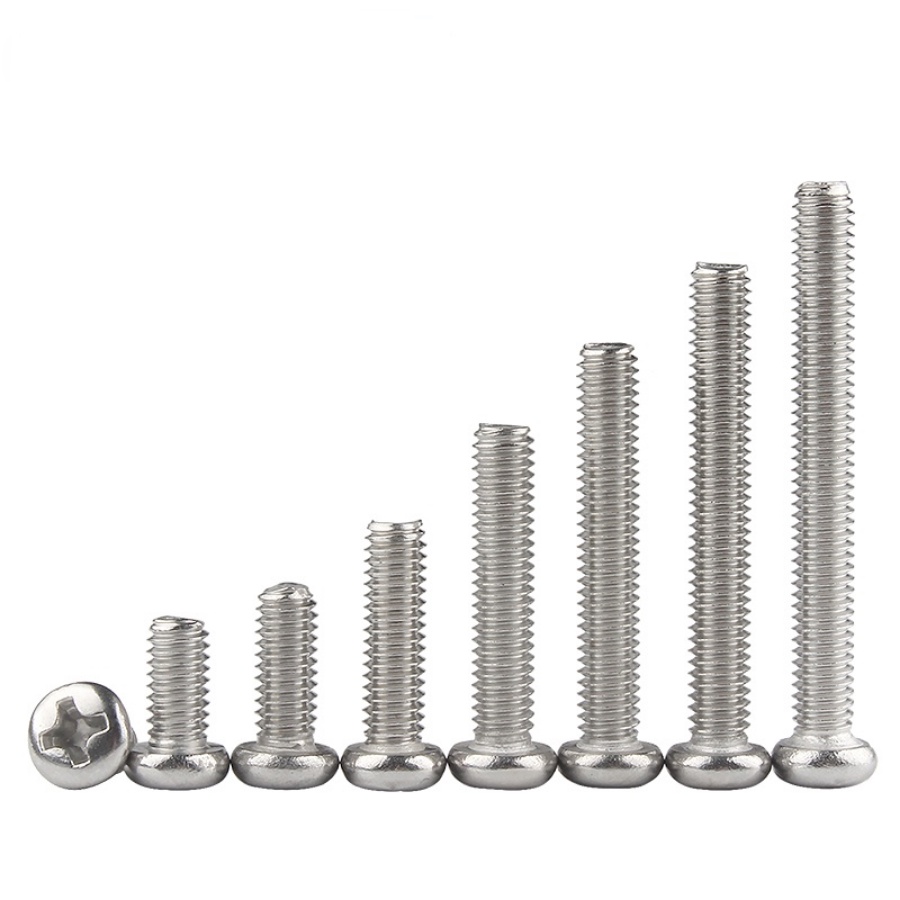 304 Stainless Steel Phillips Round Head Screw Small Screw Extension ...