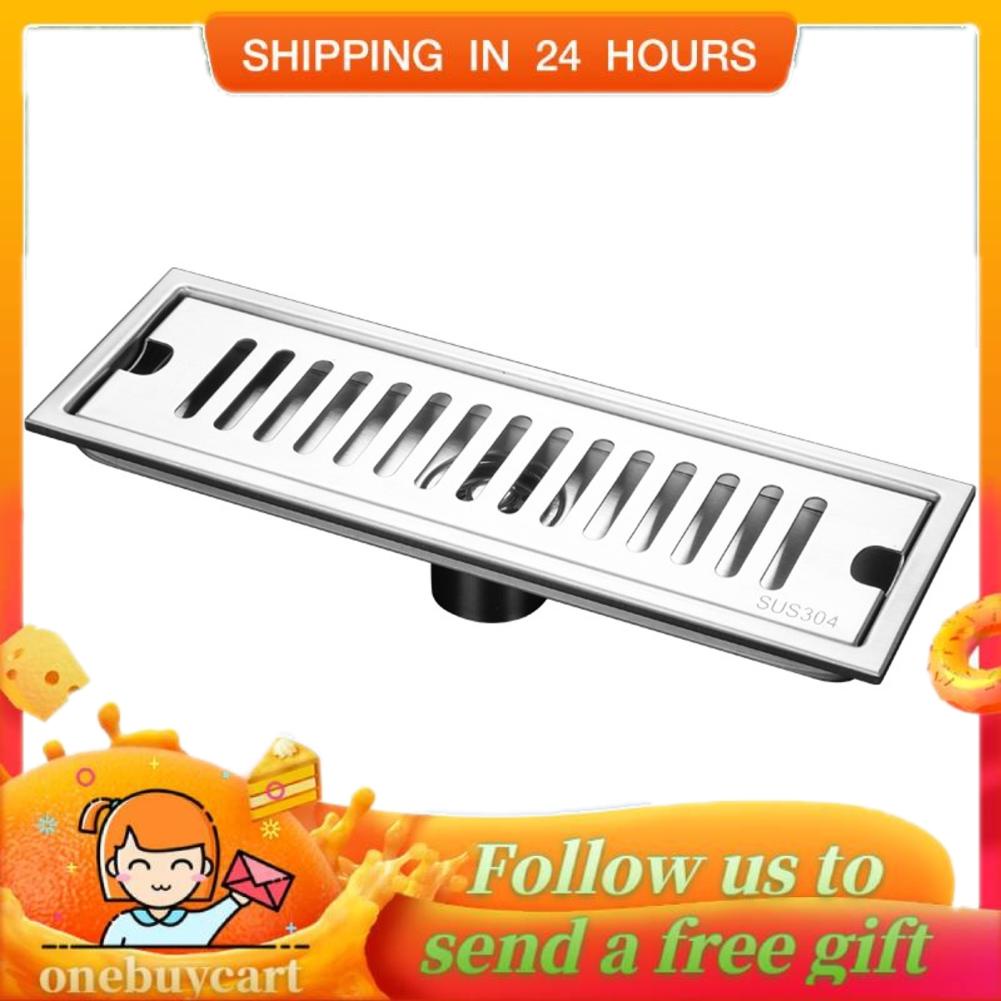 Onebuycart [Ande Online] 20cm middle drainage long floor drain toilet ...