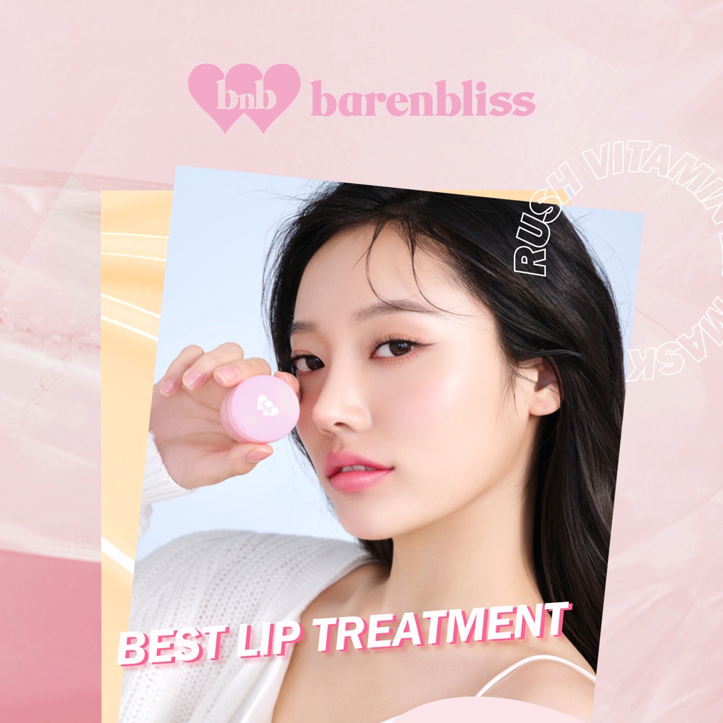 BNB barenbliss Butter Rush Vitamin Lip Mask Lip Balm [Moisturizing ...