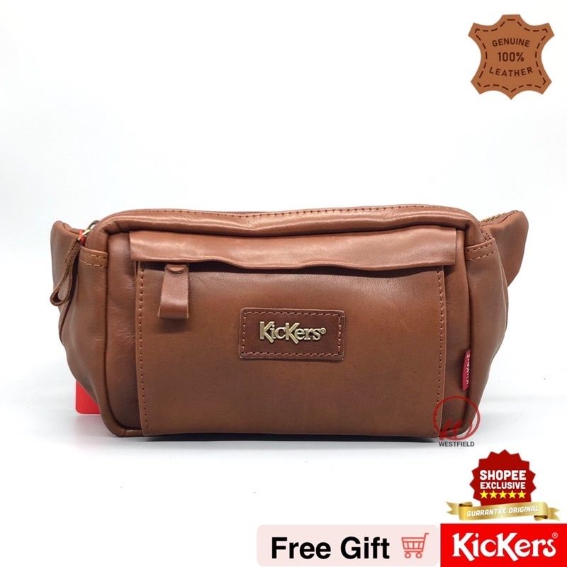 KICKERS PREMIUM LEATHER POUCH BAG ( KIC-W 78679 ) | Shopee Malaysia