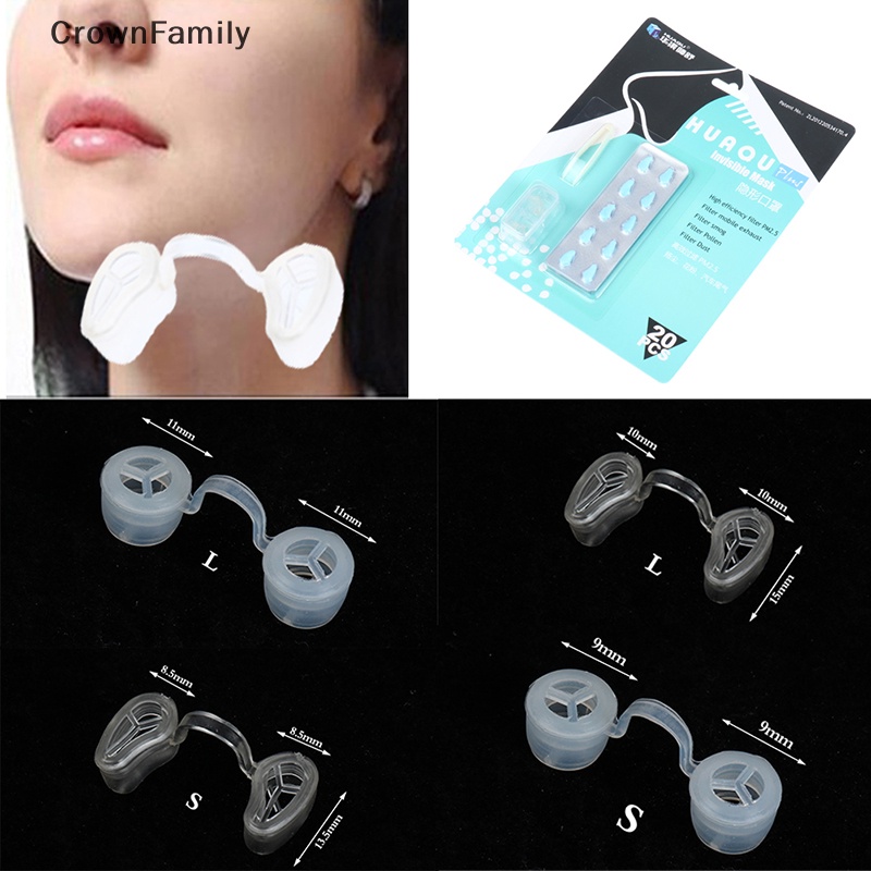 [CrownFamily] Silicone Gel Nose Invisible Nasal Filter Anti Air Pollen ...