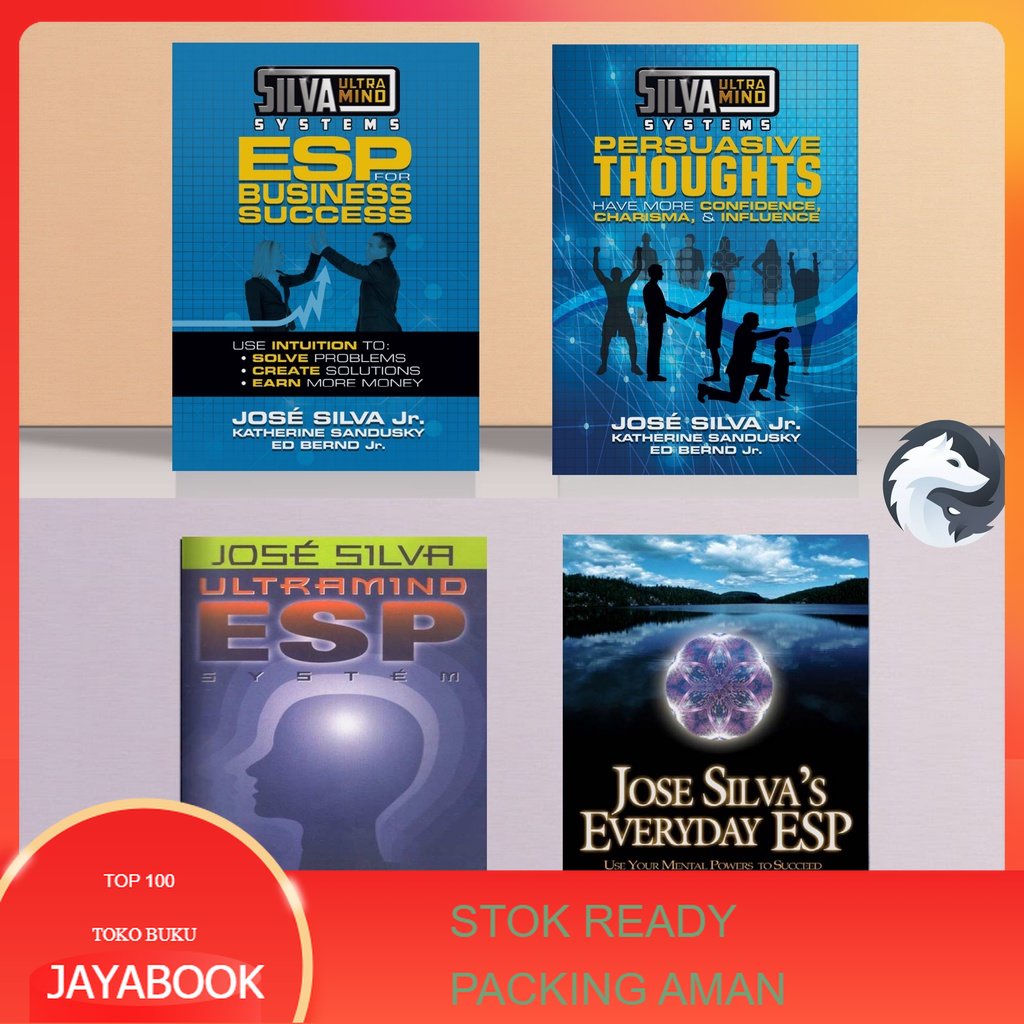 Jose Silva Ultramind ESP System Books Collection (ESP for Business ...
