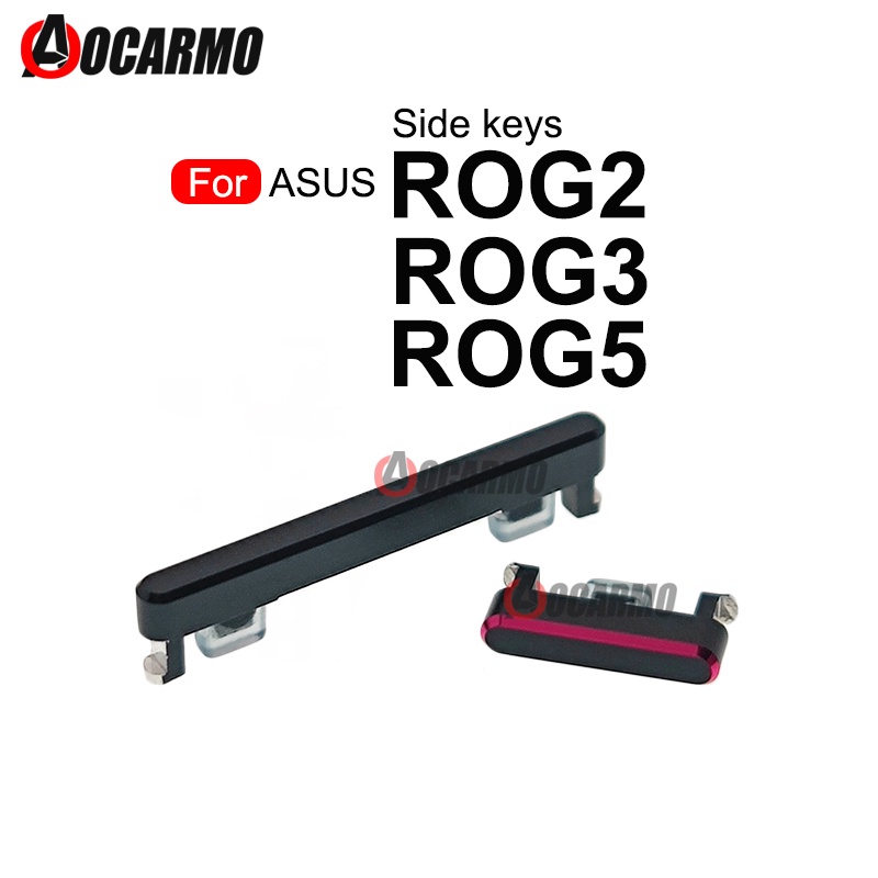 For ASUS ROG Phone 3 2 5 ZS673KS ZS661KS ZS660KL rog2 ROG 3 ROG5 Volume Up Down Power On Off ...