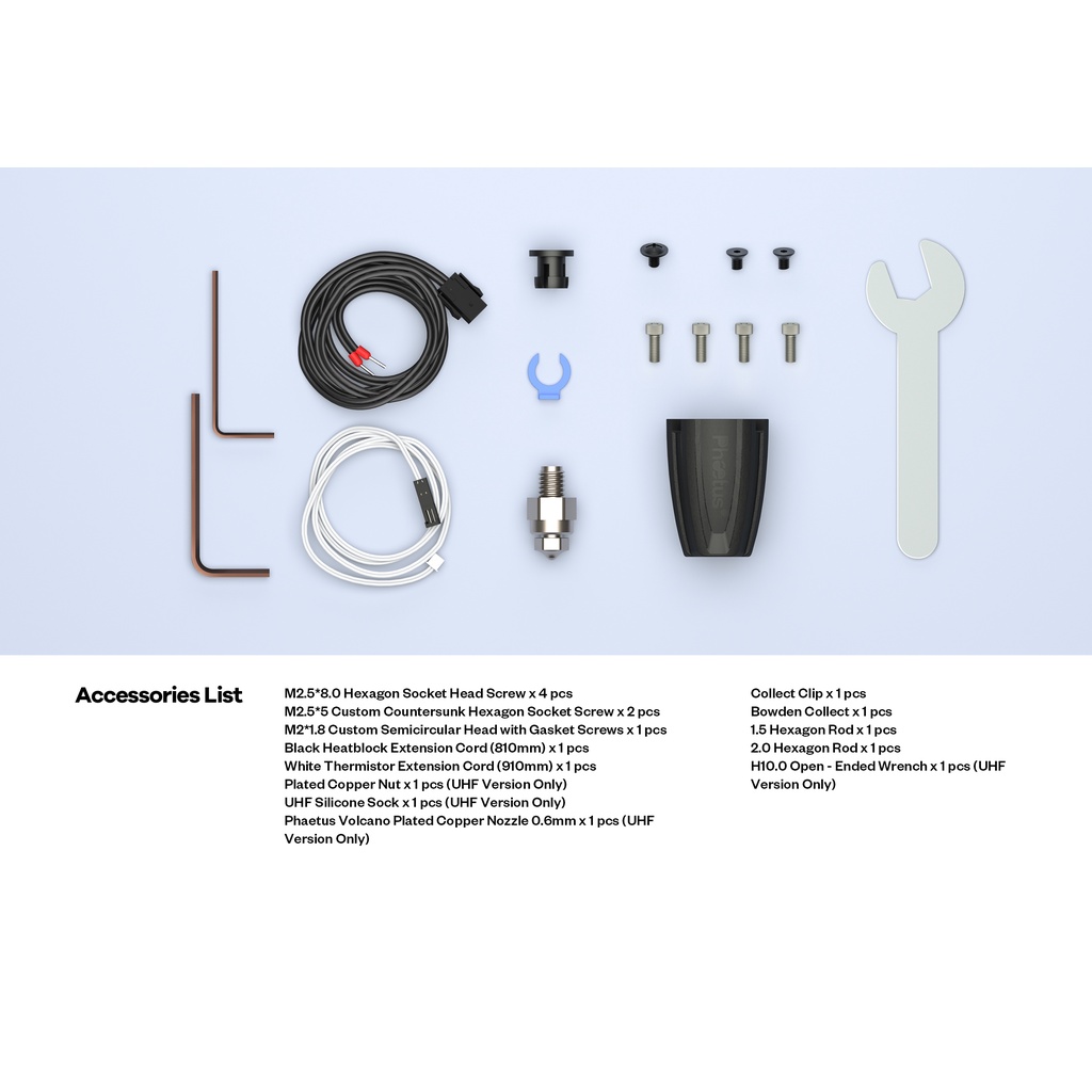 Phaetus Rapido Plus Hotend UHF Ultra-High Flow V6 Adapter for Prusa ...