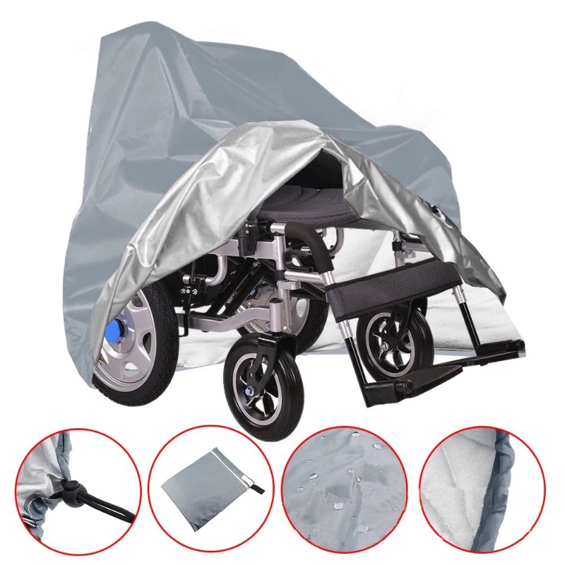 Anti-UV Electric Manual Folding Wheelchairs Cover Wheelchair Protection ...