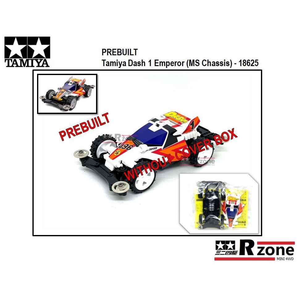 [PREBUILT] Tamiya Dash 1 Emperor (MS Chassis) - 18625 (WITHOUT COVER ...