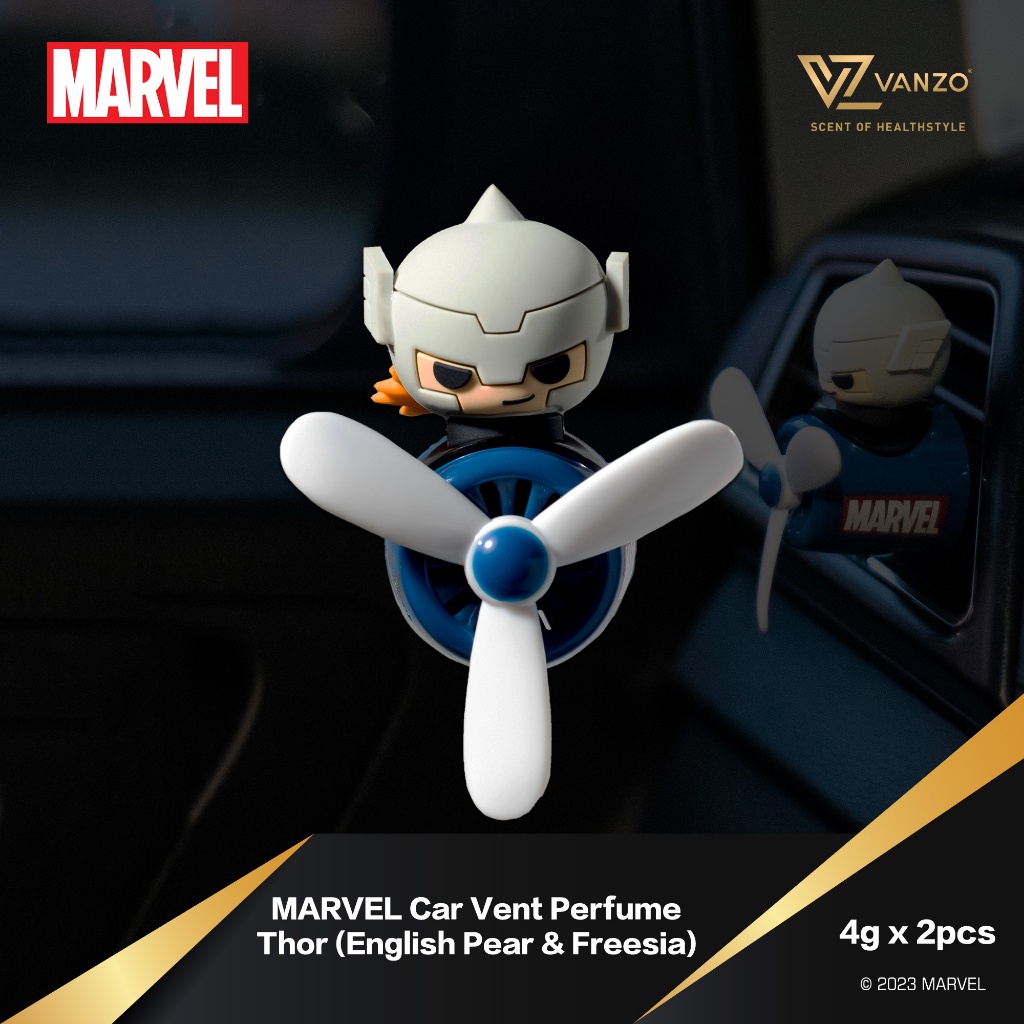 VANZO Marvel Series Car Vent Perfume 4g x 2 (Thor) | Shopee Malaysia