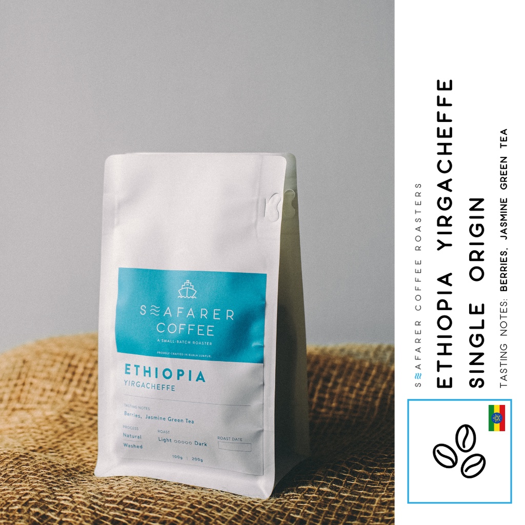 [Ethiopia Yirgacheffe Misty Valley G1] Single-Origin Coffee Beans // Freshly Roasted by Seafarer ...