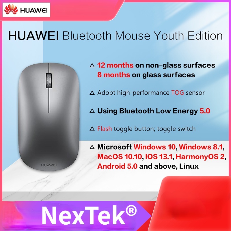 Original HUAWEI Bluetooth Mouse (2nd generation) Lite Version Youth ...