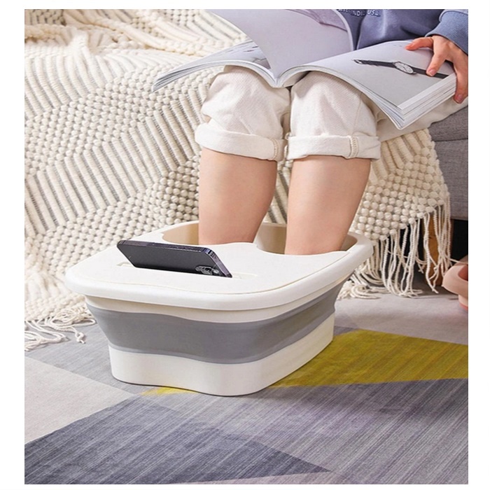 Foot Bath Bucket Collapsible Foot Massage Spa Therapy Detox | Baldi ...