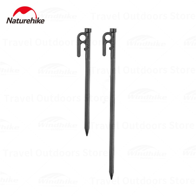 Naturehike Outdoor Cast Steel Ground Nails 20-30cm Ultra-Light Solid ...