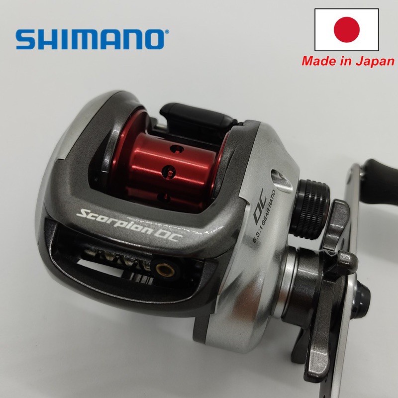 SHIMANO CASTING REEL SCORPION DC-L/R🔥MADE IN JAPAN🔥 | Shopee Malaysia