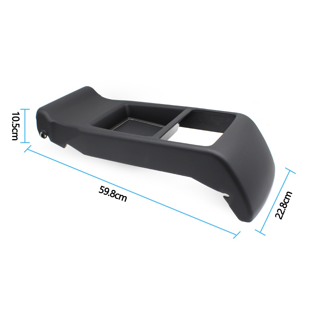 Car Rear Seat Center Console Armrest Cup Holder Cover Storage For ...