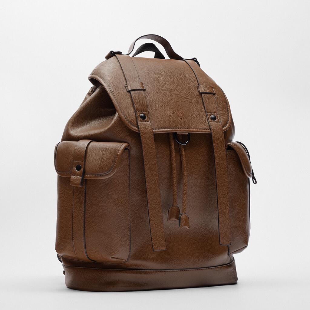 Zara Backpack Men's Bag Explorer Backpack Fashion Trend Travel Bag ...