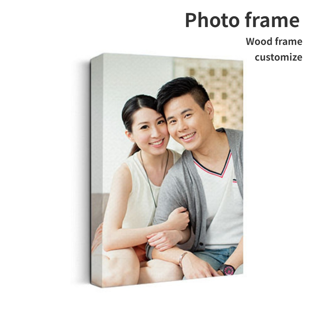 Frame Gambar Customize Potrait Canvas Printing High Quality Printing ...