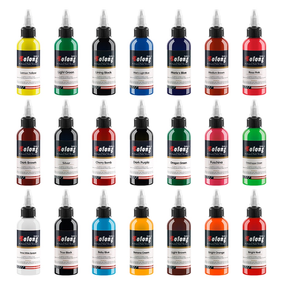 CNC 30ML Professional Tattoo Ink DIY Eyebrow Body Arts Paint Liner And ...