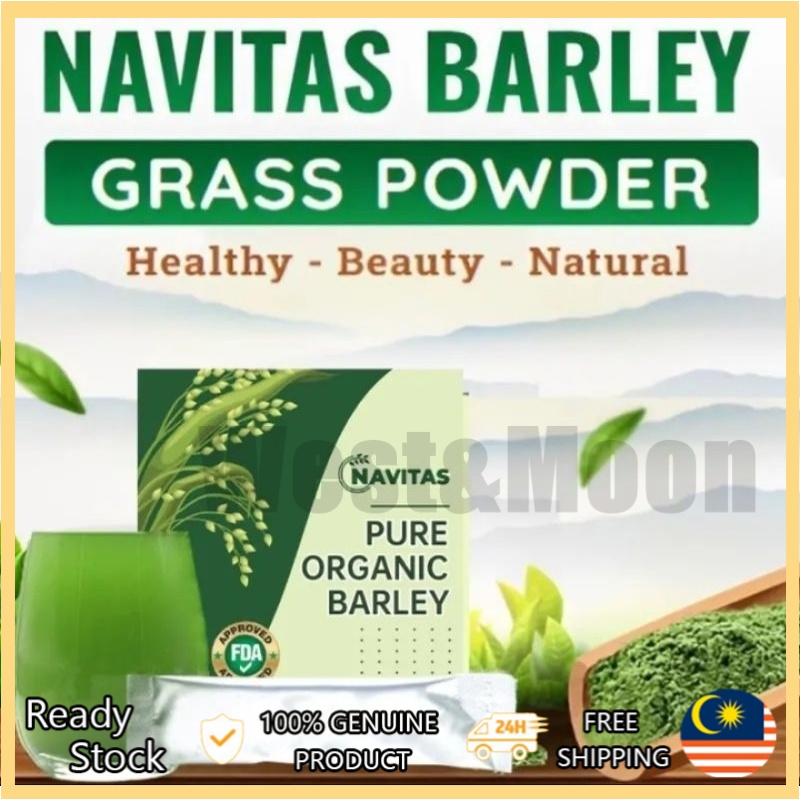 Hot Sale NAVITAS/NAVETA BARLEY GRASS POWDER 15 SACHET PER BOX Ready ...