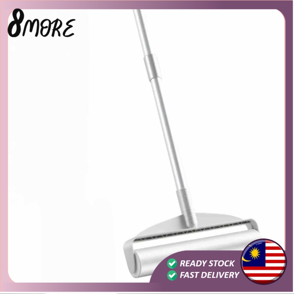 Sticky Lint Roller Detachable Long Pole Sticky Roller Mop Floor Remover ...