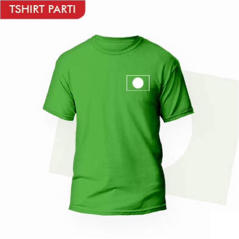 PAS Shirt Cotton/Baju Pan Malaysia Islamic Party/Tshirt Cotton Parti ...