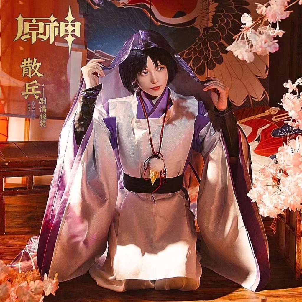 Genshin impact Fatui Balladeer Kunikuzushi Kabukimono Scaramouche ...