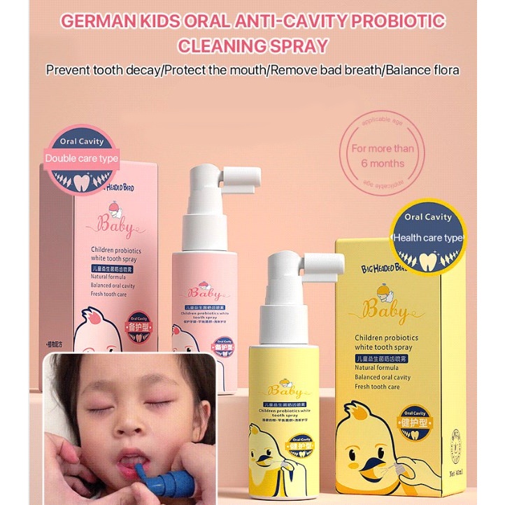 Ubat Gigi Budak Baby Toothpaste Spray Gigi Kanak Kanak Oral Spray For ...