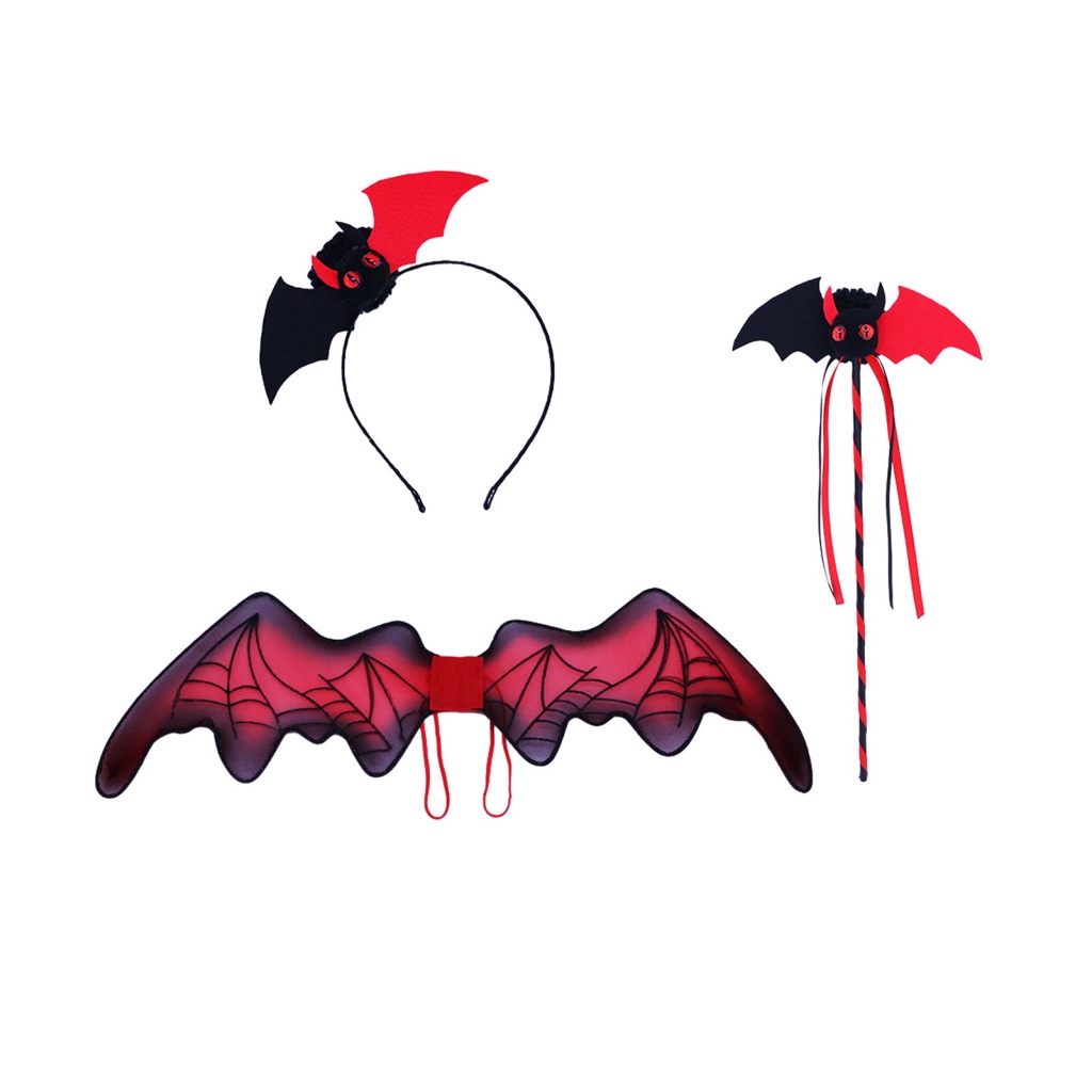 bangla| Halloween Bat Wing Prop Bat Theme Wand Enchanting Halloween Bat ...
