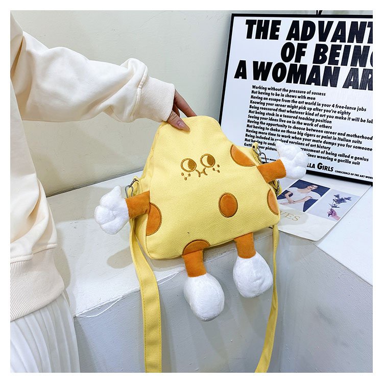 Shoulder Bag Cheese Cheese Backpack 2023 Summer Cartoon Cute Super Cute ...