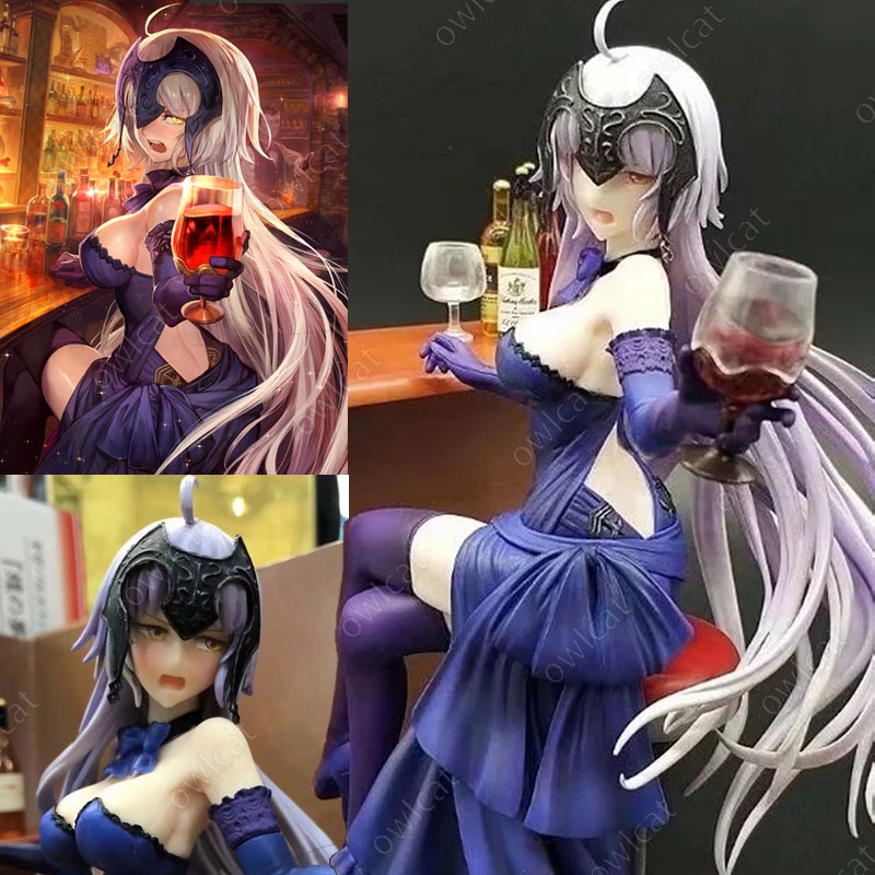 Figure FGO1.5.1 Jeanne D'Arc Alter Avenger Drunk (Holy Night Dinner Ver.) 18cm Fate Grand Order ...