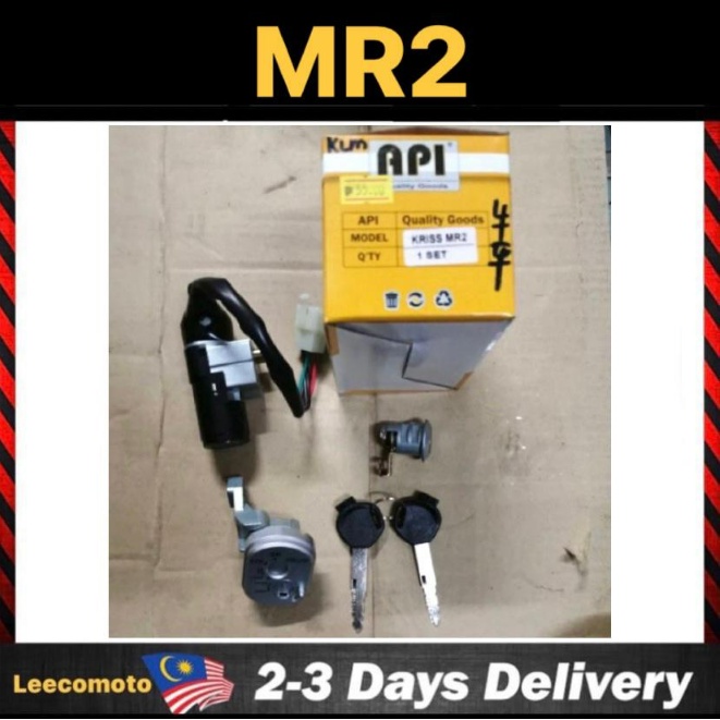 Modenas Kriss110 MR2 Kriss MR2 IGNITION SWITCH COMPLETE KUNCI SET Main ...