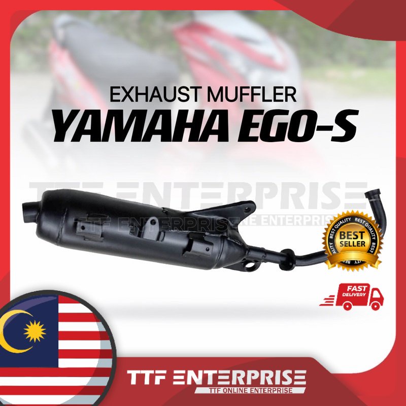 YAMAHA EGO-S MUFFLER (STANDARD) EGOS EXHAUST EKZOS PIPE | Shopee Malaysia