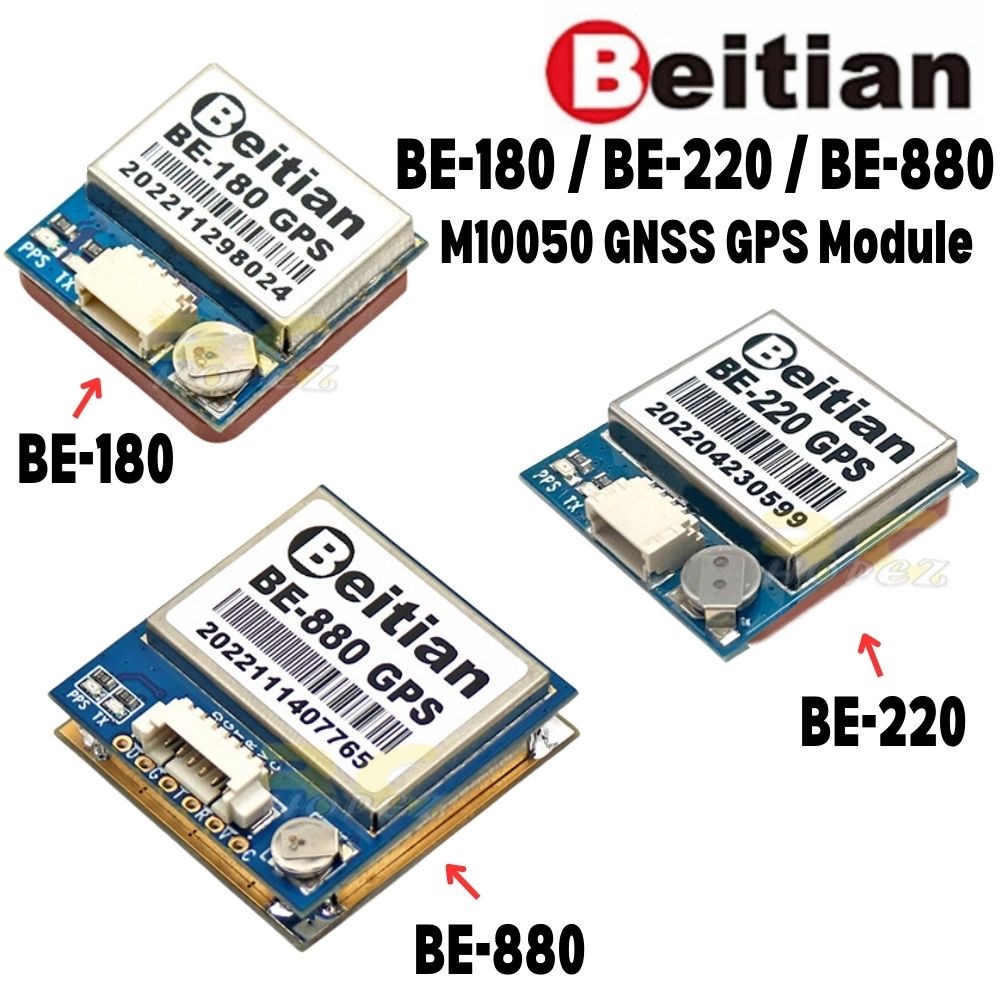 Beitian BE-180 BE-220 BE-880 M10050 GNSS GPS Module For Fixed Wing FPV ...