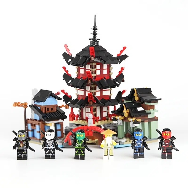 Legendary Ninjago Model Assembling Toy Set With 6 Lightning Ninjago ...