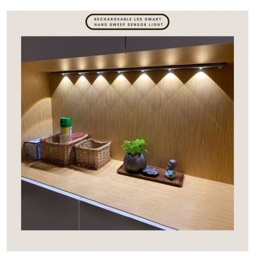 Rechargeable Led Smart Hand Sweep Sensor Light Magnetic Strip Night ...