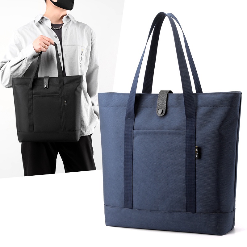 Casual Commuting Bag Handbag Business Casual Men Tote Bag Waterproof ...