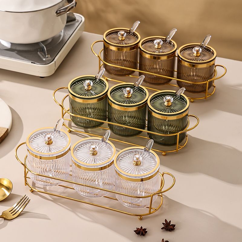 Condiment Salt Seasoning Storage Box Spice Storage ContainerSalt Cellar ...