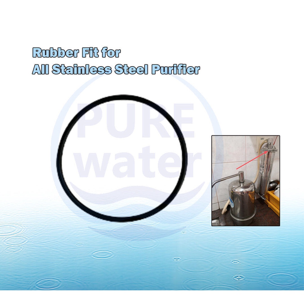 Rubber O-Ring Stainless Steel Water Purifier Fit For All Stainless ...