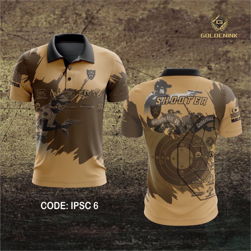 [IPSC 2022 SHOOTING] EXCLUSIVE JERSEY BY GINK! | Shopee Malaysia