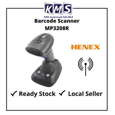 HENEX 2D Wireless Scanner MP3208R | Shopee Malaysia