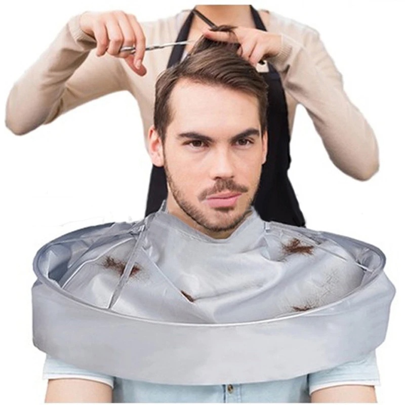 Adult/ Kid Hair Cutting Cloak Foldable Salon Barber Cape Wrap ...