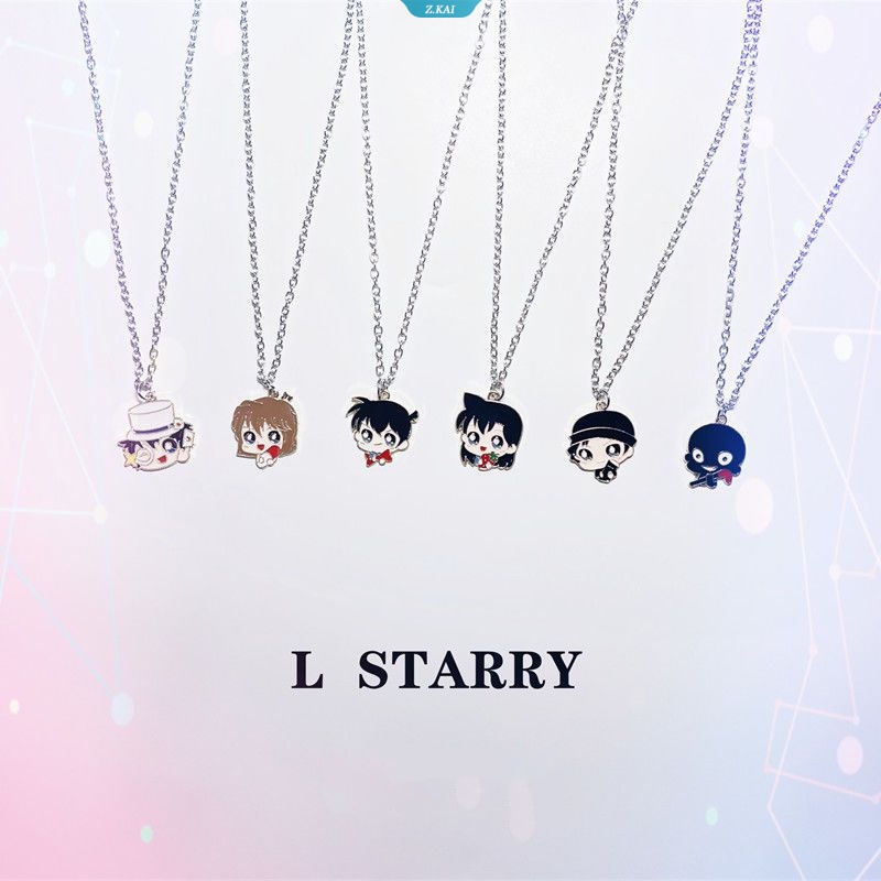 Detective Conan Detective Case Anime Stainless Steel Dog Tag Necklace ...