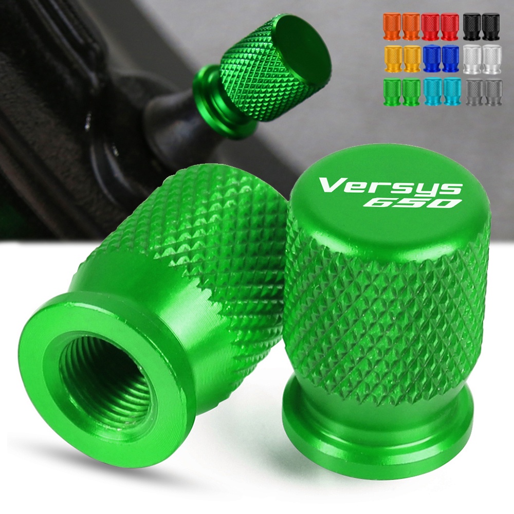 FOR KAWASAKI VERSYS650 VERSYS 650 Versys 2006-2016 2015 2014 Motorcycle CNC Tire Valve Air Port ...