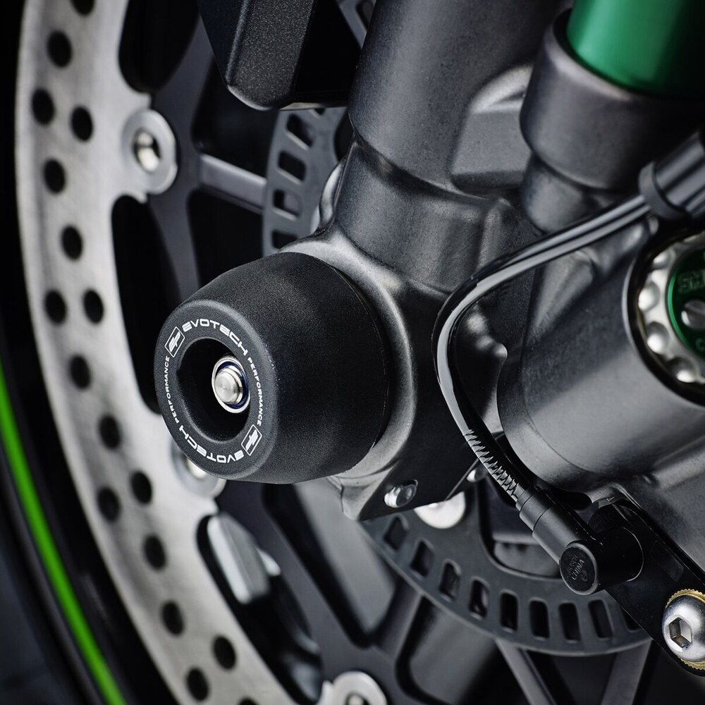 Motorcycle Front Spindle Bobbins Protection for Kawasaki H2 H2R SX ...