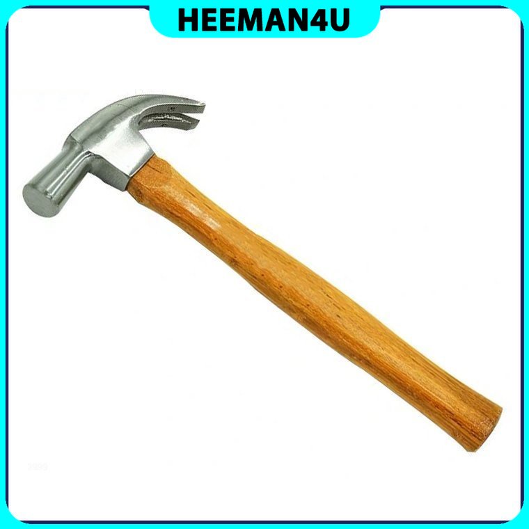 Heeman4u MSF 25mm 19OZ/538g Heavy Duty Claw Hammer 16mm Cross Pein ...