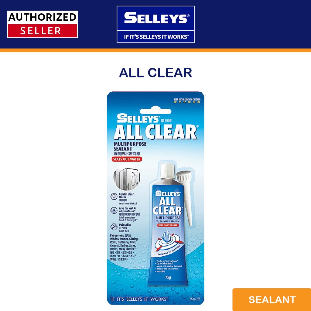 Selleys All Clear (75g) | Shopee Malaysia